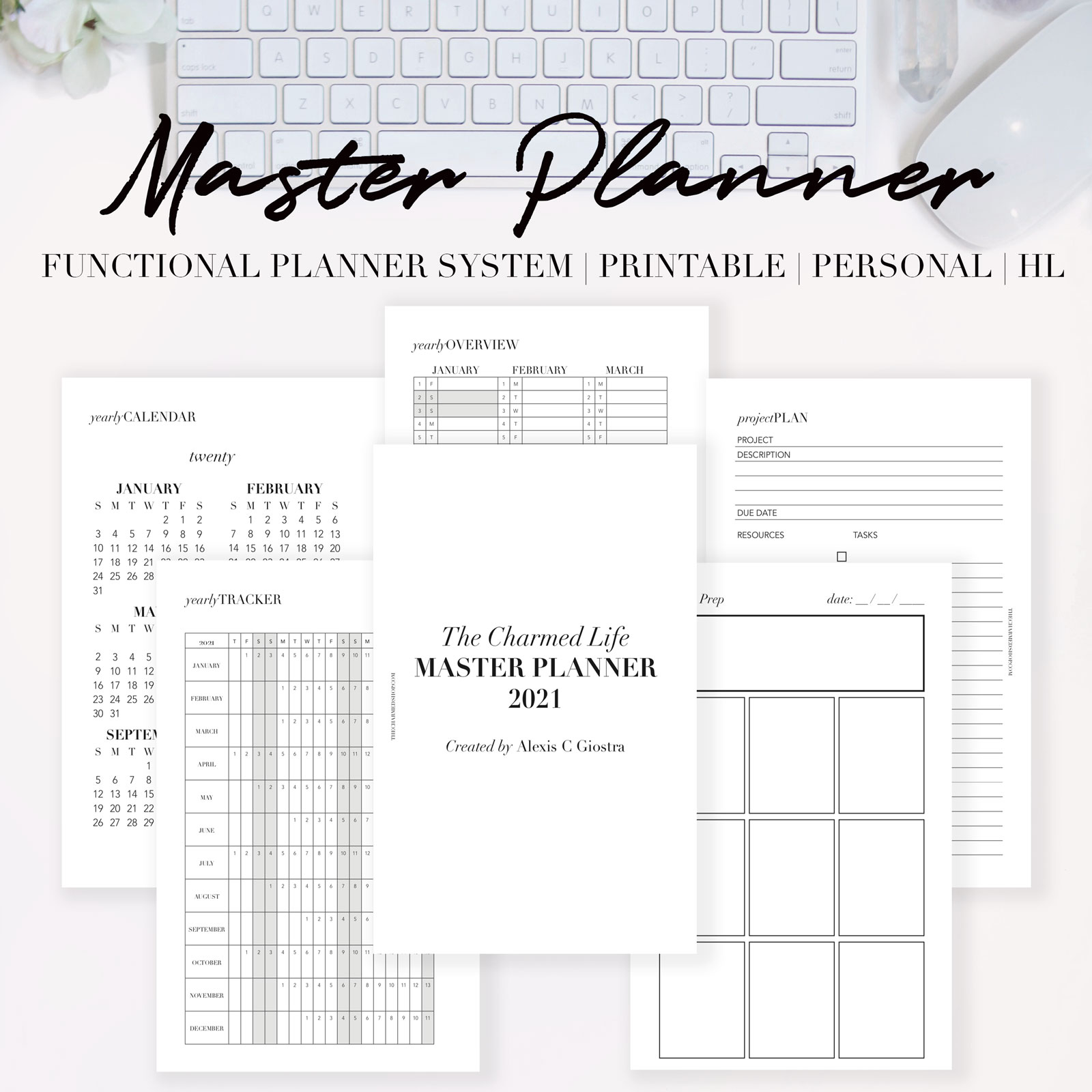 NEW 2021 Planner Inserts are here! - Strange & Charmed