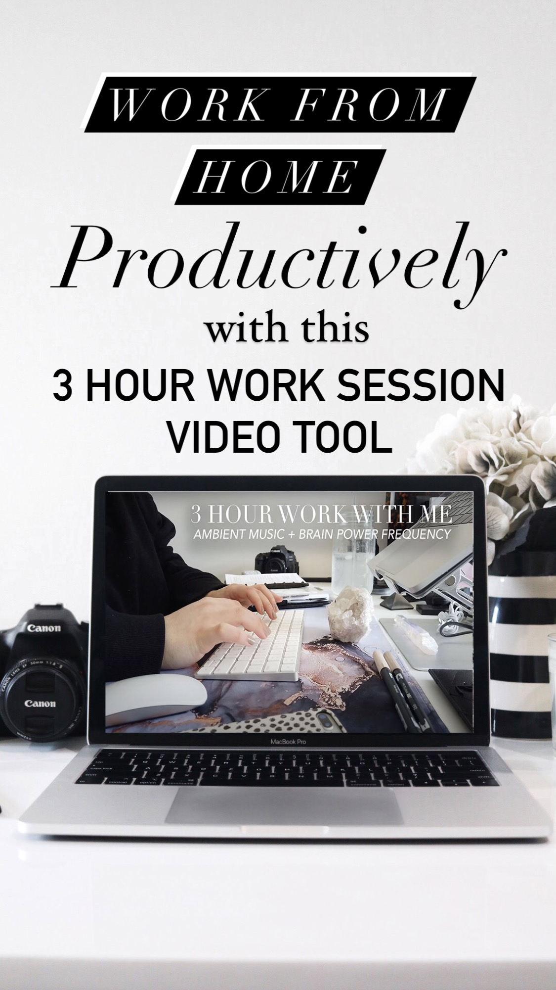 Work From Home Productively with this 3 Hour Work Session Video Tool ...