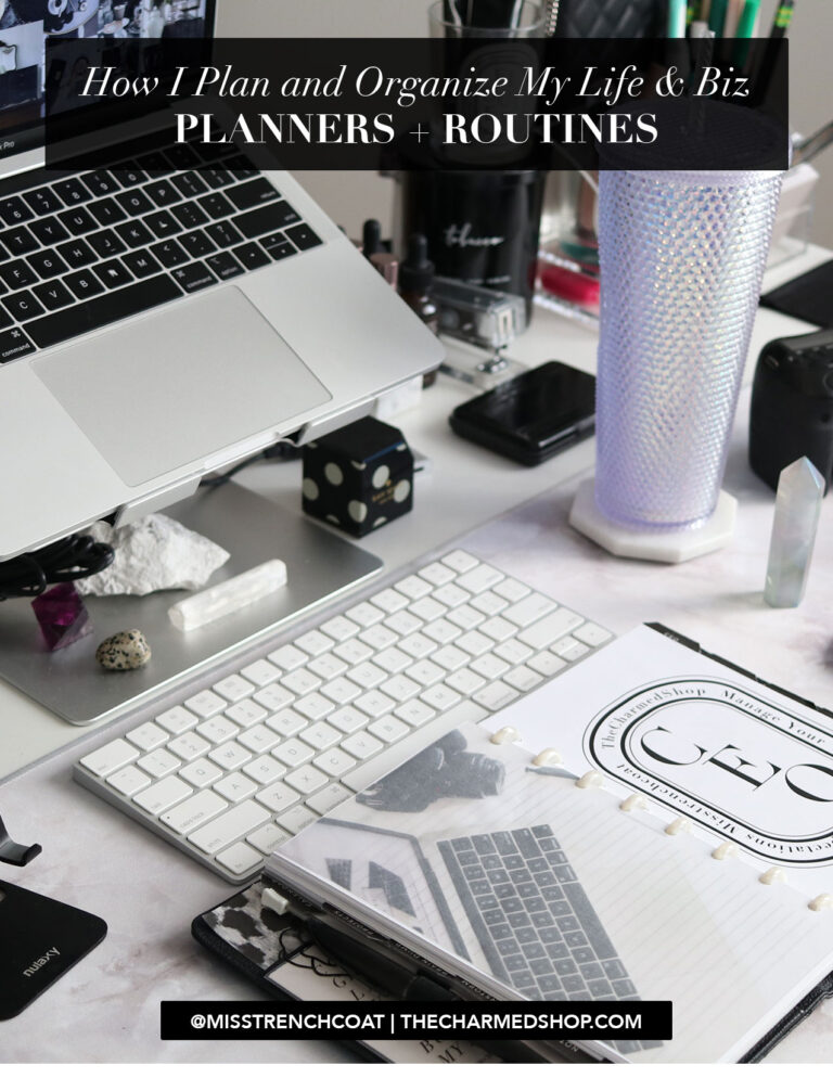How I Plan and Organize My Life & Business | The Planners and Routines ...