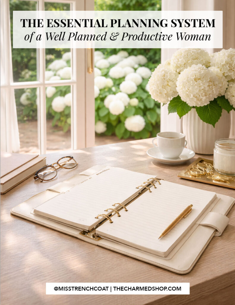 The Essential Planning System of a Well Planned & Productive Woman ...